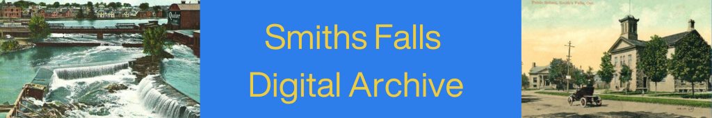 Genealogy and Local History - Smiths Falls Public Library